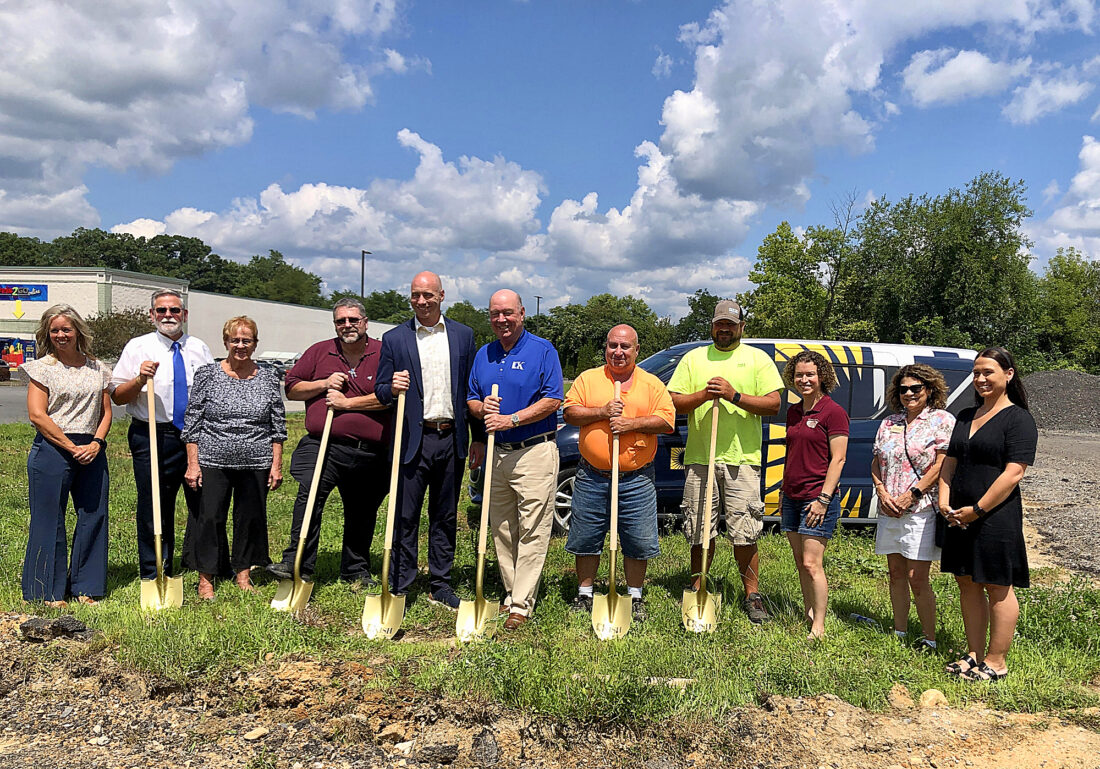 Kish breaks ground on Mifflintown bank | News, Sports, Jobs - The Sentinel